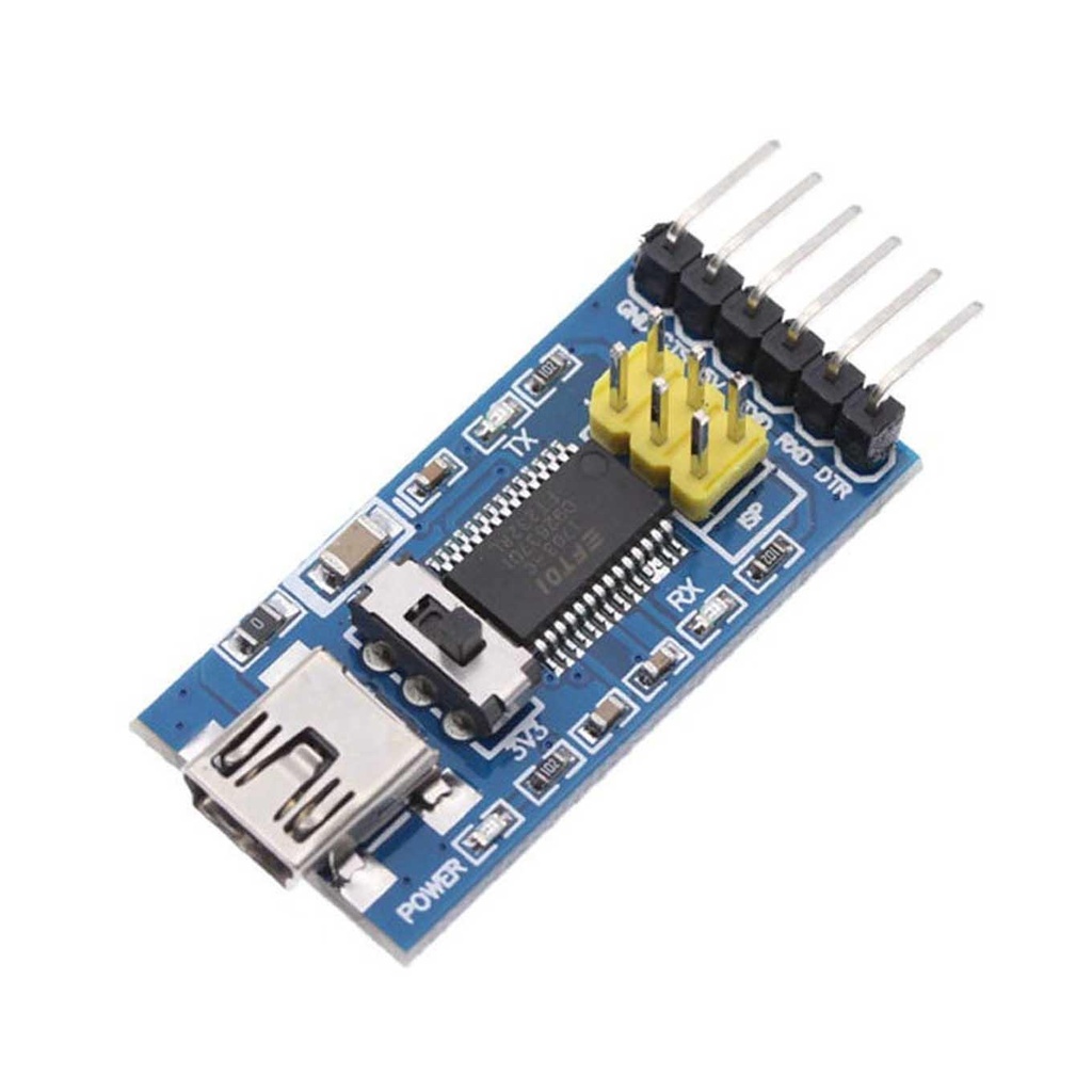 USB To TTL FTDI FT232RL Serial IC Adapter Converter Module 3.3V 5V ...