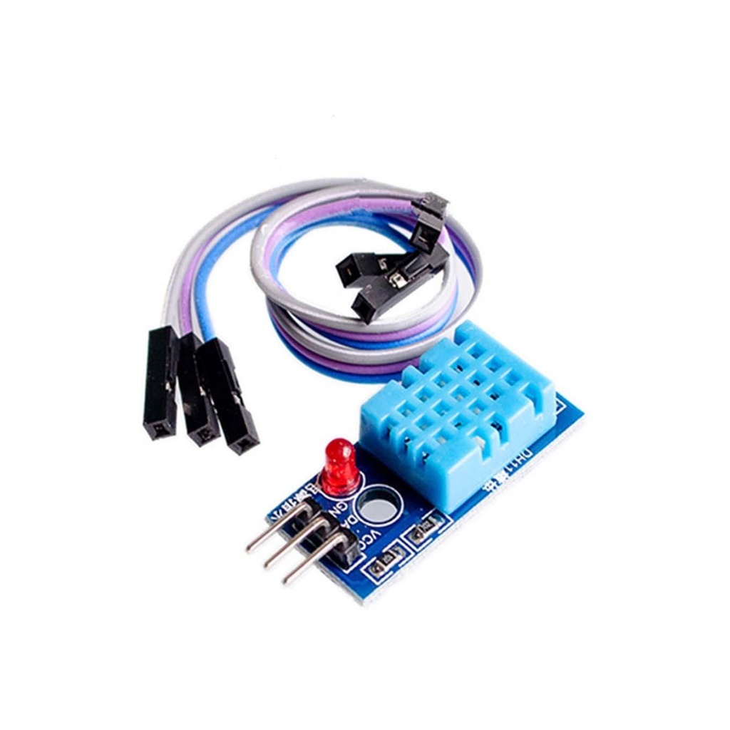 DHT11 Temperature And Humidity Sensor Module With DIP Red LED ...