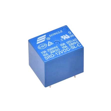 Relay 12V 10A Songle SRD-12VDC-SL-C | TechMaze General Trading