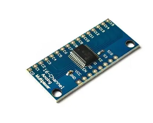 MUX 16 channel Analog Multiplexer 74HC4067 Blue | TechMaze General Trading