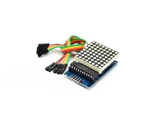 LED Matrix 8x8 5.5V MAX7219 Cascadable For Arduino | TechMaze General ...