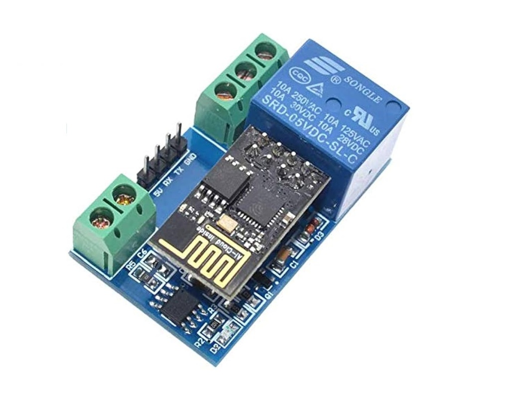 ESP8266 ESP-01 WIFI Wireless with 1Ch Relay IoT Module | TechMaze ...