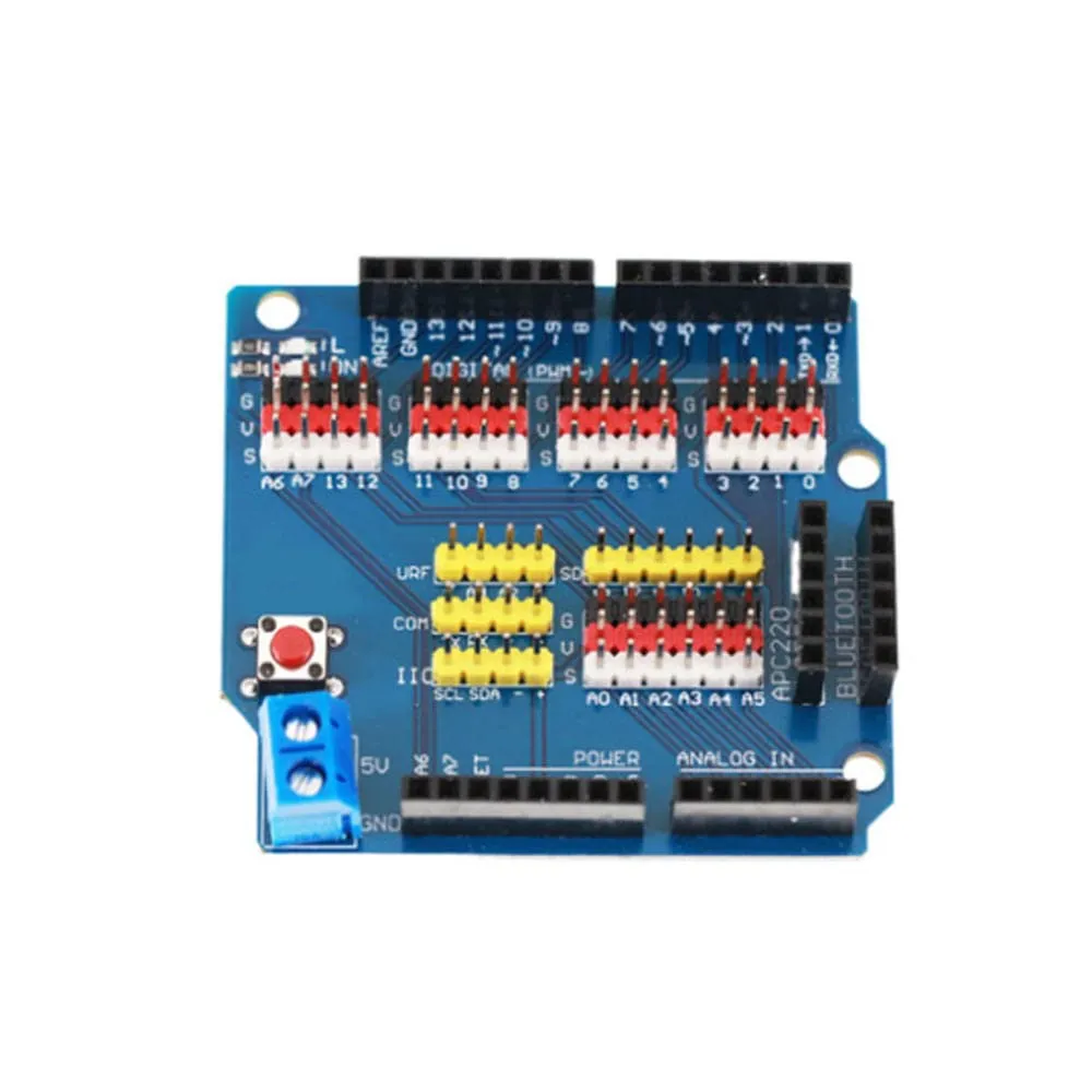 Expansion V5 Sensor Shield Board For Arduino UNO R3 | TechMaze General ...