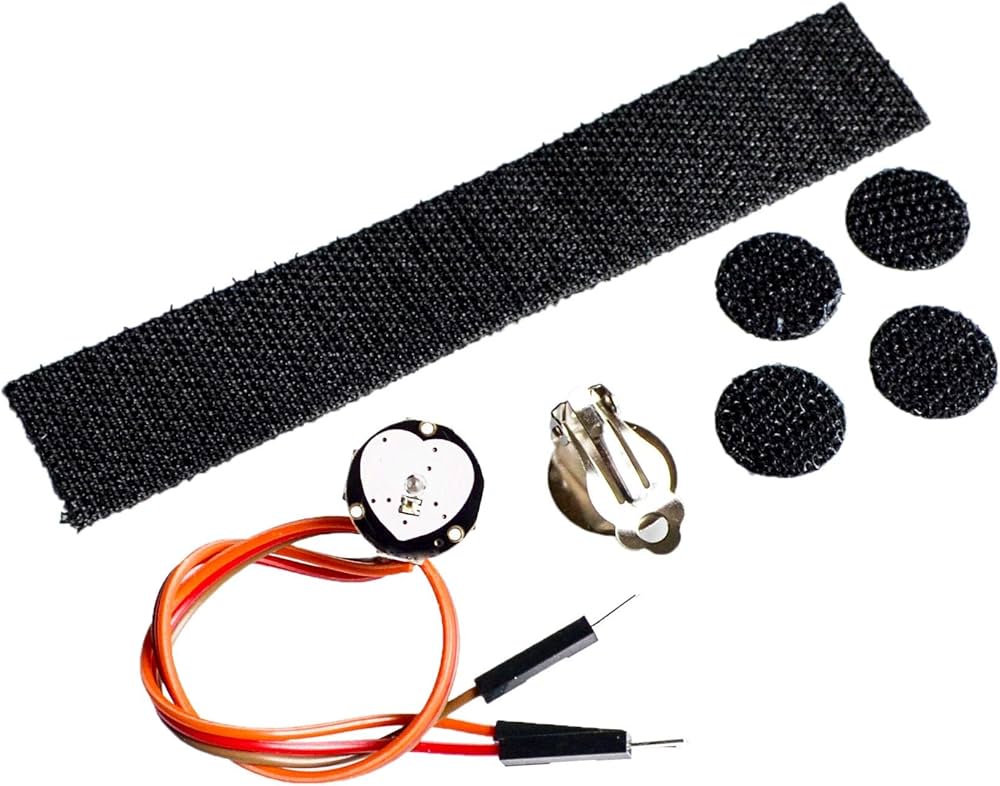 Heart Rate Pulse Sensor Kit | TechMaze General Trading