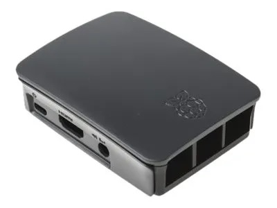 Acrylic Black Protective Case Enclosure For Raspberry Pi 3 Model B and ...