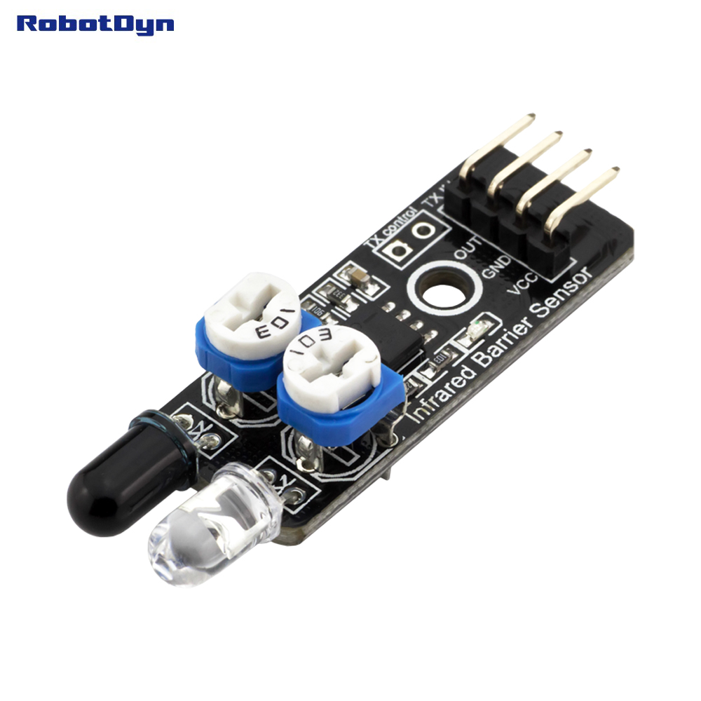 IR Infrared Barrier Sensor, Obstacle Avoidance RobotDYN | TechMaze ...