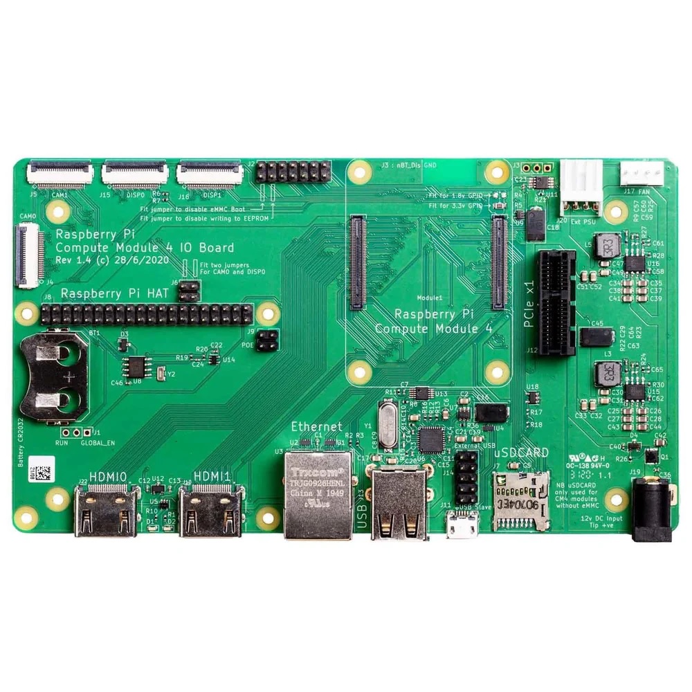 Raspberry Pi Compute Module IO Board V4 | TechMaze General Trading